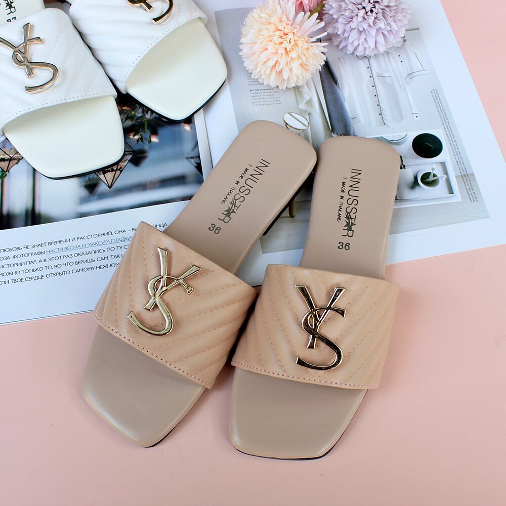 รองเท้าแฟชั่นหญิง YS พร้อมส่ง รองเท้าสวยๆ รองเท้าผู้หญิง รองเท้าใส่ ...