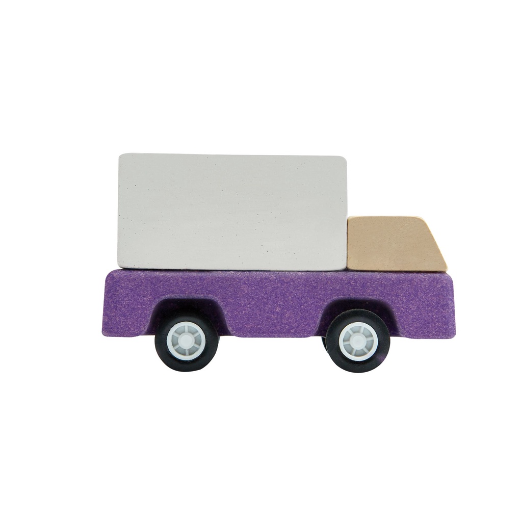 PlanToys Purple Delivery Truck ของเล่นบทบาทสมมุติ สำหรับเด็ก 3 ขวบขึ้น ...