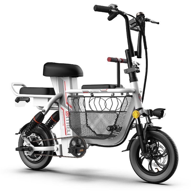 Lithium battery electric bike folding ebike 48V 400W e bike 12inch ...