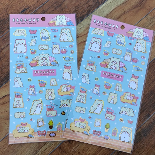 Sanrio Moppu สติ๊กเกอร์ขอบทอง | Shopee Thailand