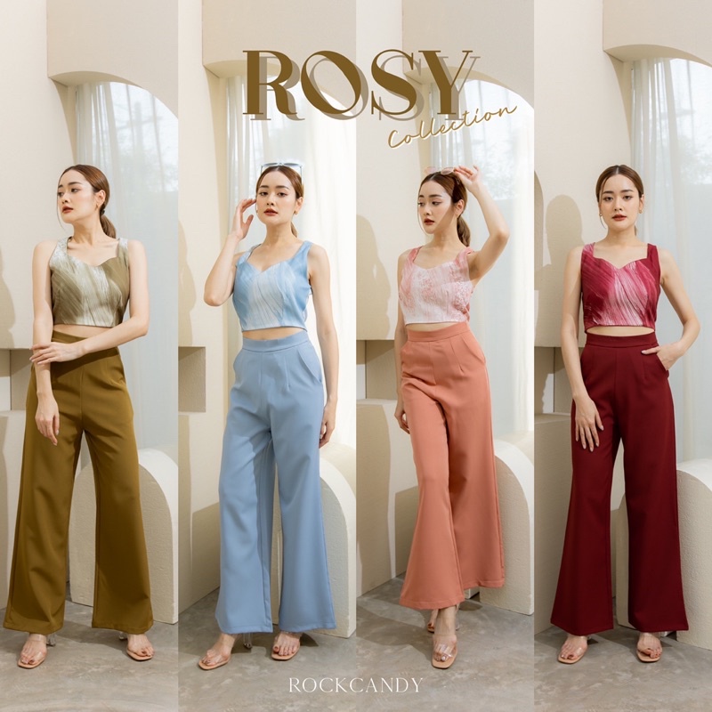 Rockcandy Marlyn เสื้อพิมพ์ลายดอกไม่ซ้ำเเน่นอน รุ่นนี้มาน้อยนะคะต้องรีบใส่ตระกล้าเเล้ว ...