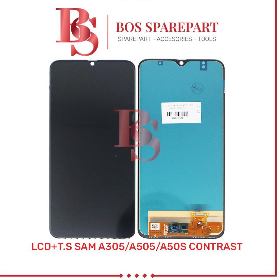 สุดยอด. หน้าจอสัมผัส Lcd สําหรับ SAMSUNG A30 A305 A50 A505 A50S A507 ORIGINAL OEM FSA ...