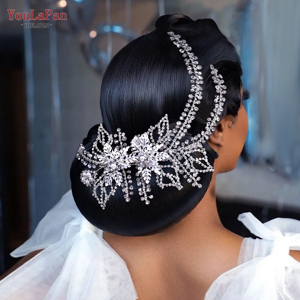 กิ๊บติดผมTOQUEEN H254 Bridal Side Cli Wedding Tiara Bridal Hair ...