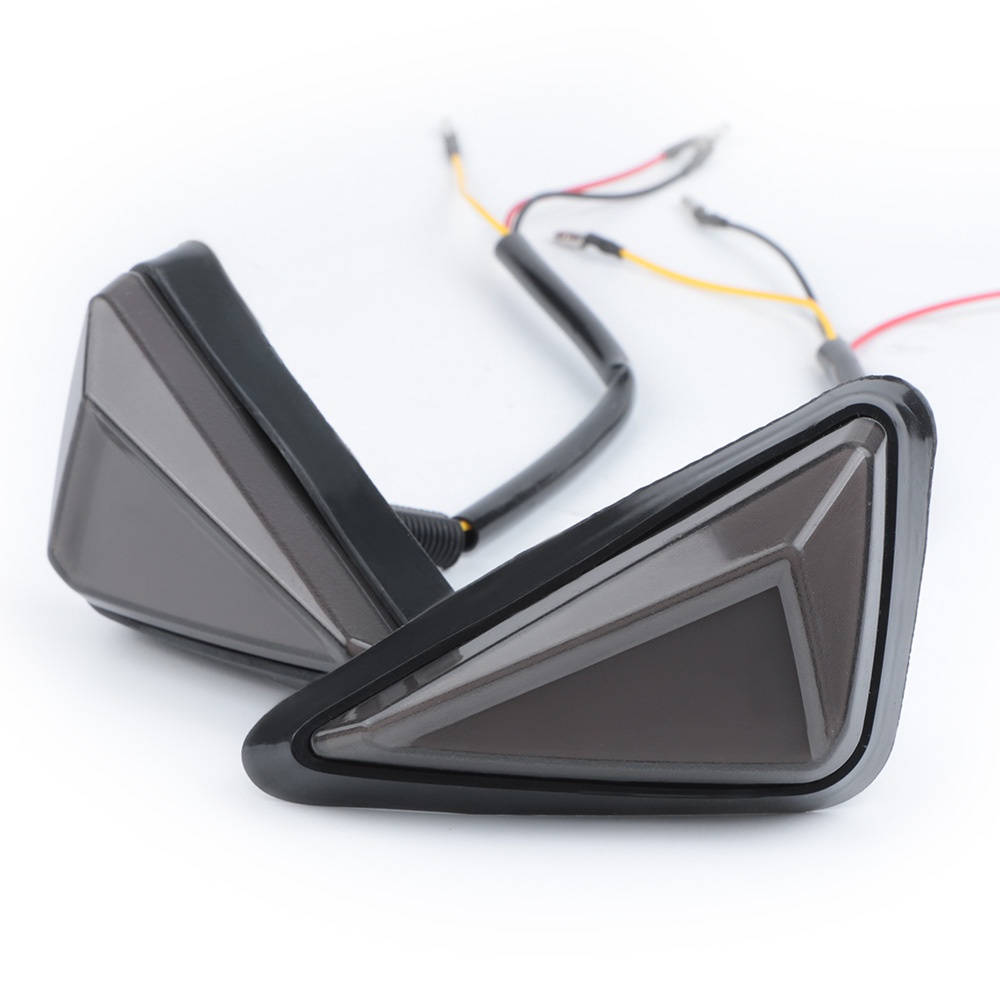 In StockLED Motorcycle Turning Signals Light Triangle Flush Mount ...