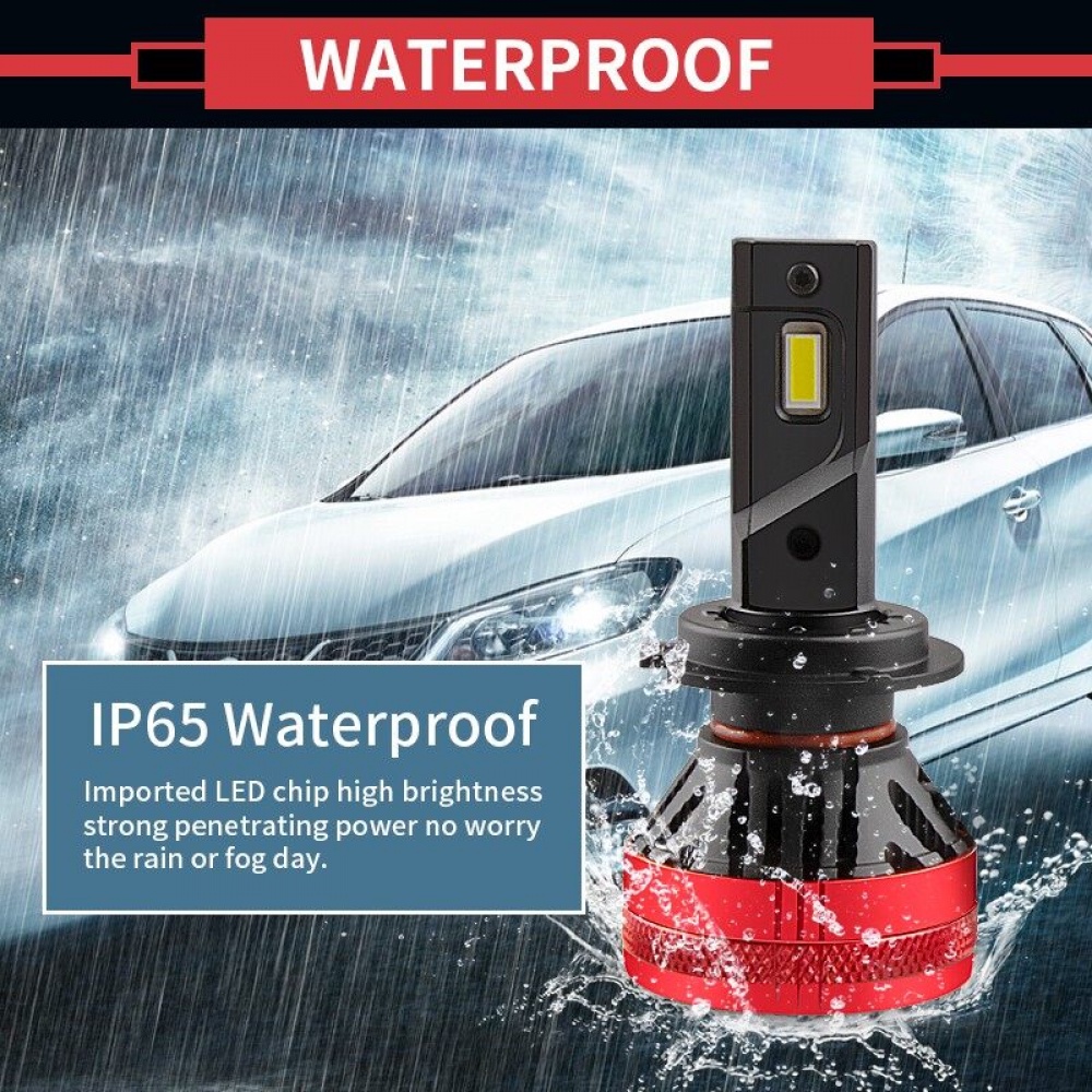 ไฟหน้าLED รุ่น O3 Canbus ( รับประกัน 1 ปี 90W 6000K 20000LM) มีขั้ว H4 H7 H11 H1 9005 9006 ...