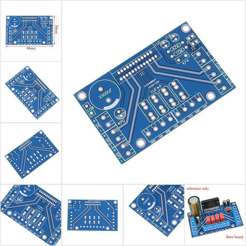 [LHGC] Power amplifiers TDA7388 four channel 4x41W audio DC 12V BTL PC car AMP PCB LIV ...