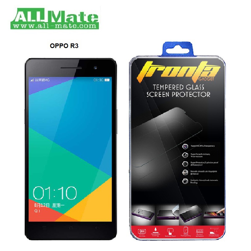 (ส่งฟรี EMS) Tronta ฟิล์มกระจกออปโป OPPO R3 R7007 - allmatemobile - ThaiPick