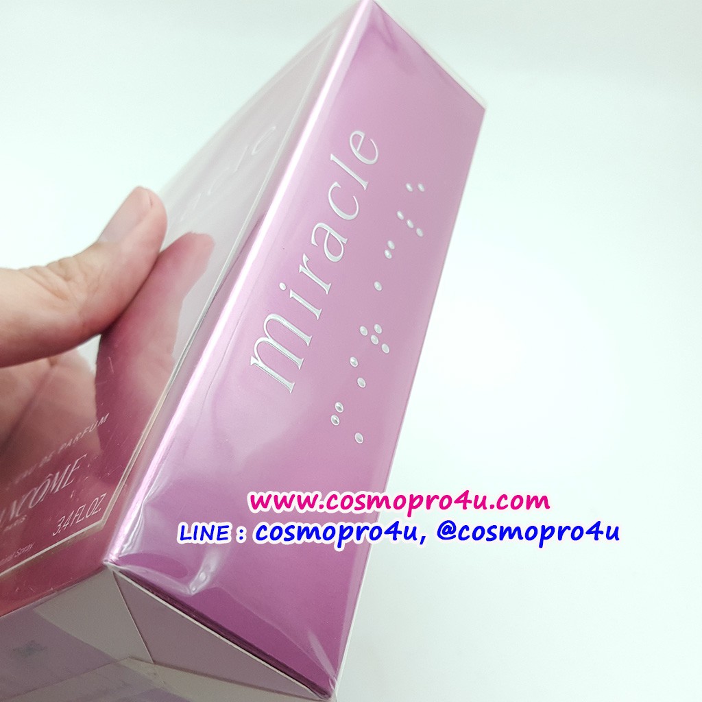 น้ำหอม LANCOME Miracle BLOSSOM EDP 100ml กล่องมีซีล ของเคาน์เตอร์ ลัง ...