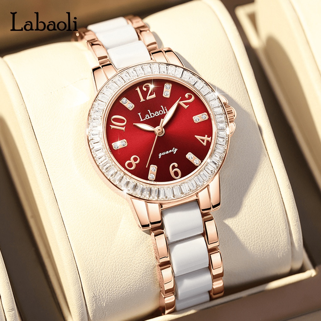 Labaoli ceramic ladies quartz watch LA202M-RG23RG01 - watchbangkok ...
