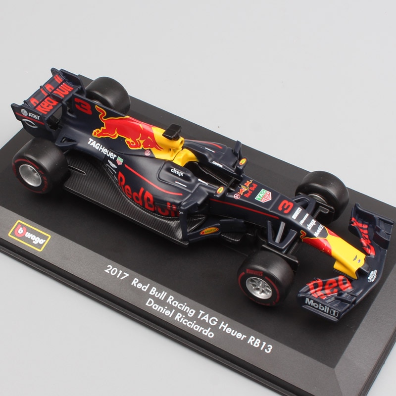 1:32 BBurago Red Bull Racing RB13 No.3 Daniel No.33 racer Diecasts ...