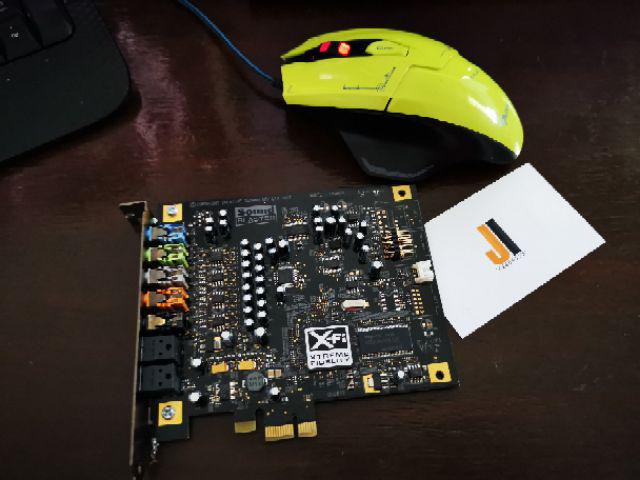 Sound Card Creative Sound Blaster X-Fi Titanium SB0880 7.1 Channel (PCI ...