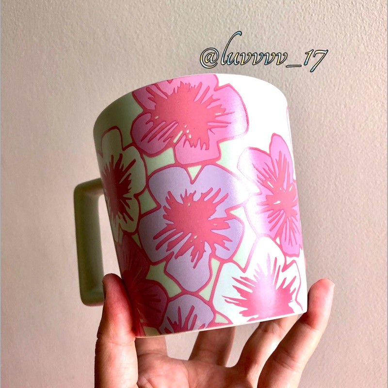 Starbucks Spring Collection Large Flower Coffee Mug 2016 Pink Flowers ...