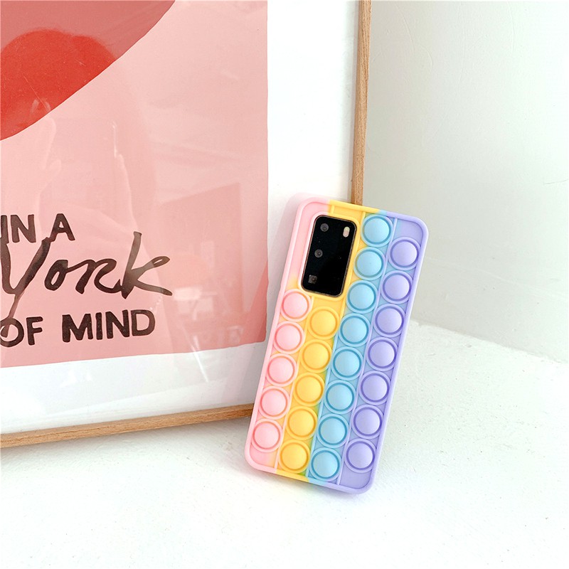 Pop It Push Bubble Rainbow ปลอก OPPO R9s R11 R11s R17 A93 4G A52 A72 ...