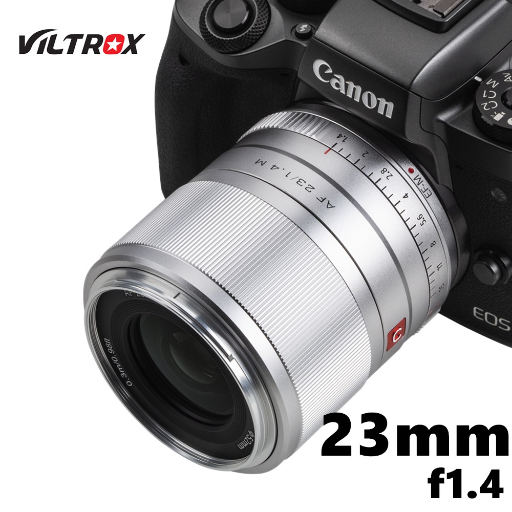 Viltrox 23mm F1 4 Stm Auto Focus Aps C Prime Lens สำหรับกล้อง Canon Eos