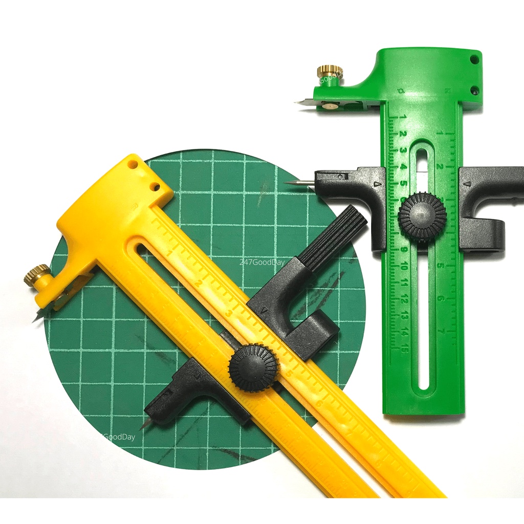 ที่ตัดกระดาษวงกลม ที่ตัดวงกลม คัตเตอร์วงเวียน (Circle Cutter) มีให้ ...