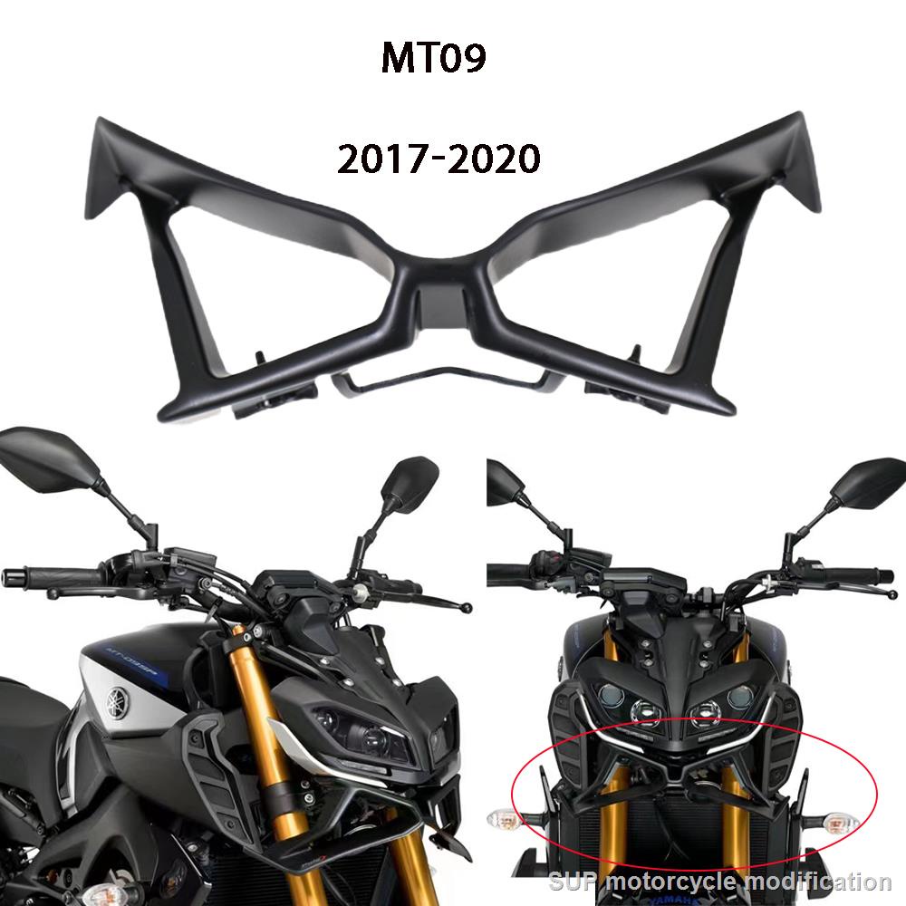 ♞Motorcycle Lower Headlight Cover Headlight Fairing For Yamaha Mt09 ...