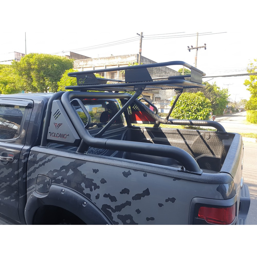 โรบาร์ออฟโรดแบบแขนยาวพร้อมถาดฟอร์ดเรนเจอร์ 2012-2019 ford ranger roll ...