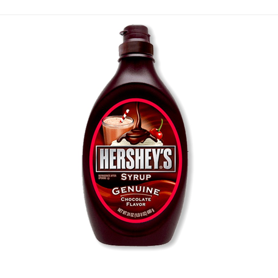 เฮอร์ชีส์ ไซรัป ช็อกโกแลต 650 กรัม Hershey's Chocolate Syrup 650g ...