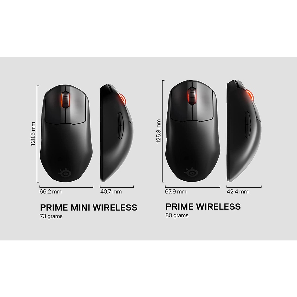 SteelSeries เมาส์เกมมิ่งไร้สาย รุ่น Prime Mini Wireless - Black ...