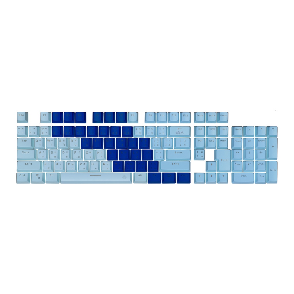 KEYCAPS EGA TYPE MGKC4 à¸„à¸µà¸¢à¹Œà¹ à¸„à¸› à¹„à¸—à¸¢-à¸­à¸±à¸‡à¸ à¸¤à ...