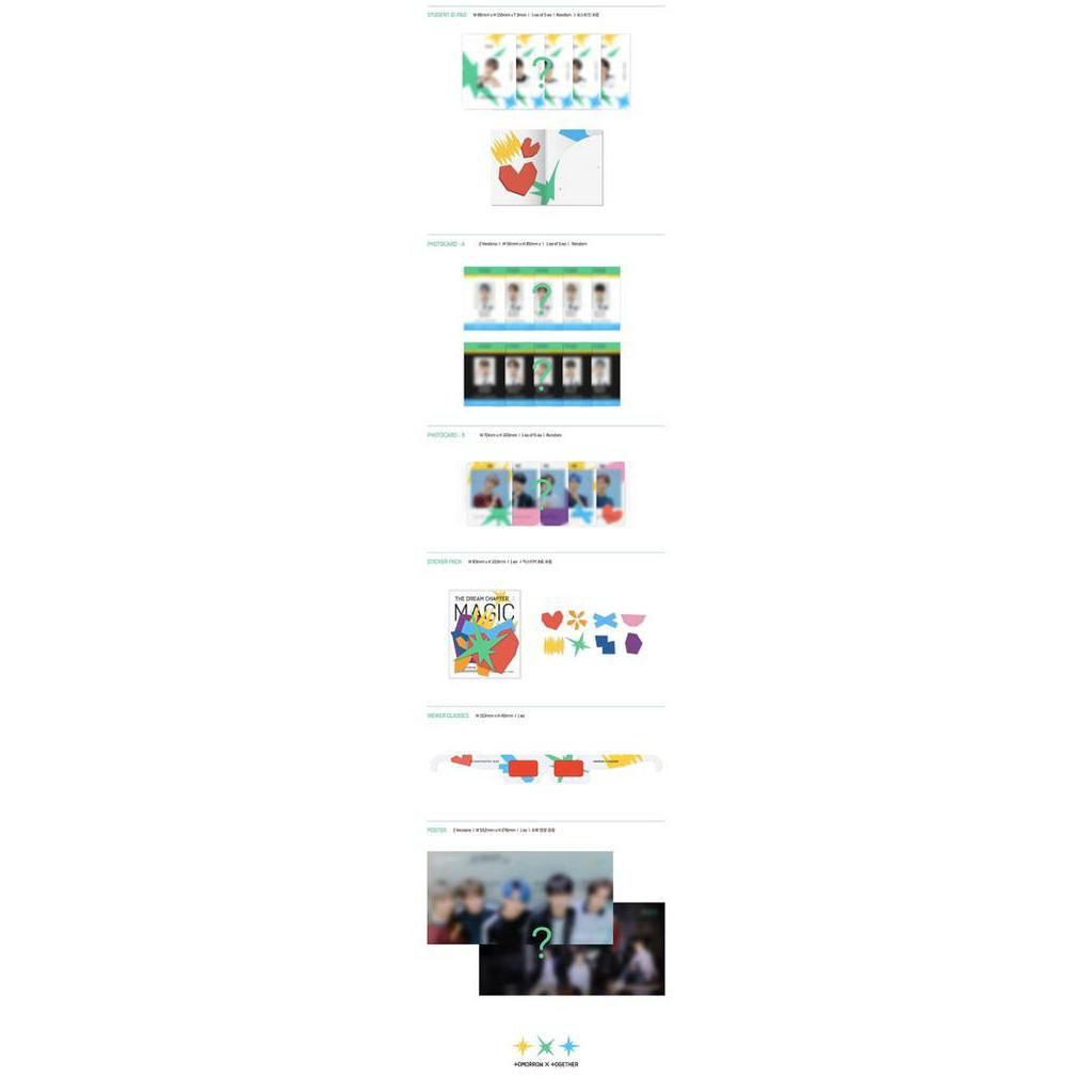 TXT(TOMORROW X TOGETHER) - Album Vol.1 The Dream Chapter MAGIC ...