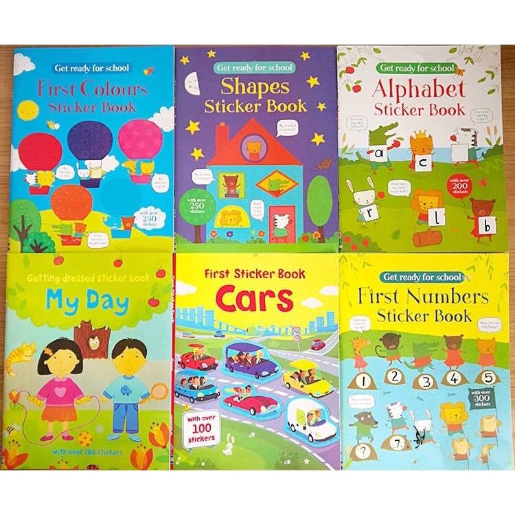 Usborne Sticker book สมุดสติ๊กเกอร์ สติ๊กเก้อ สมุดสะสมสติ๊กเกอร์ - tp ...