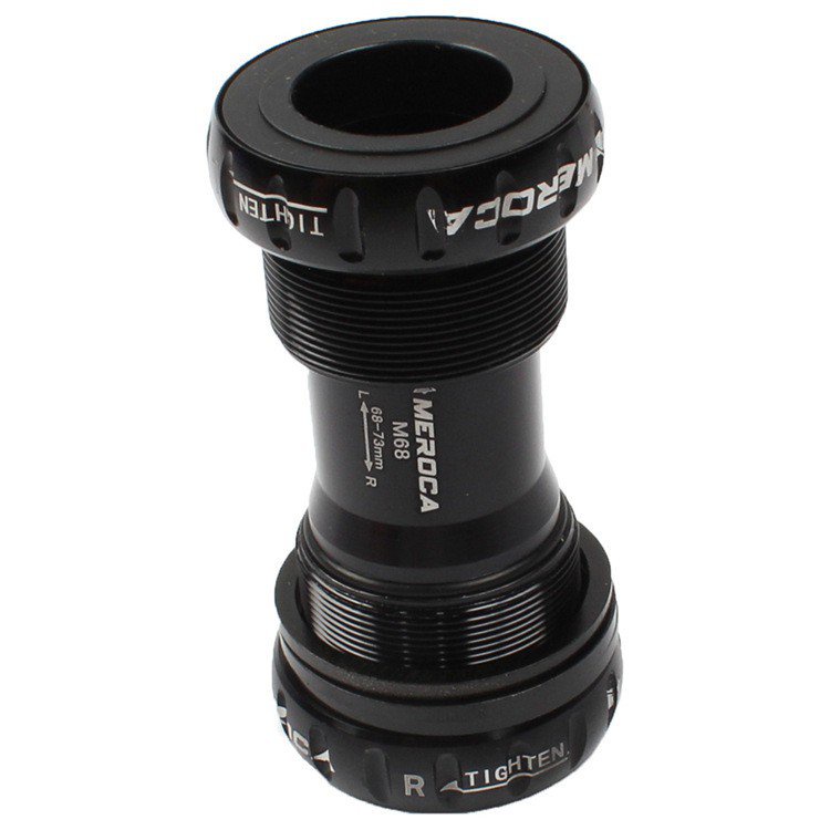MEROCA BSA 6873mm MTB Bike Ceramic Bearing Bottom Bracket Screw-in ...