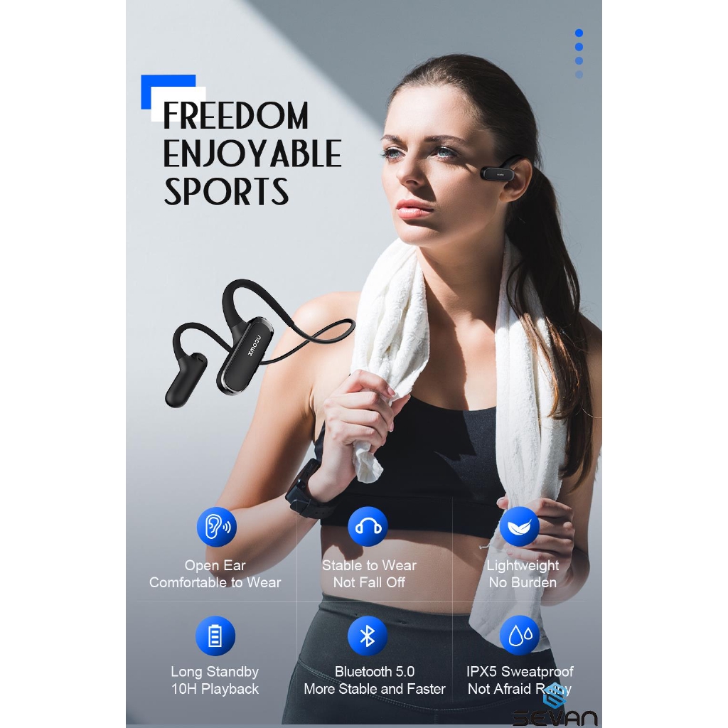 Ucomx หูฟังไร้สาย airwings G 56 บลูทูธ 5.0 กันน้ำได้ - u7ywqb8ey5 - ThaiPick