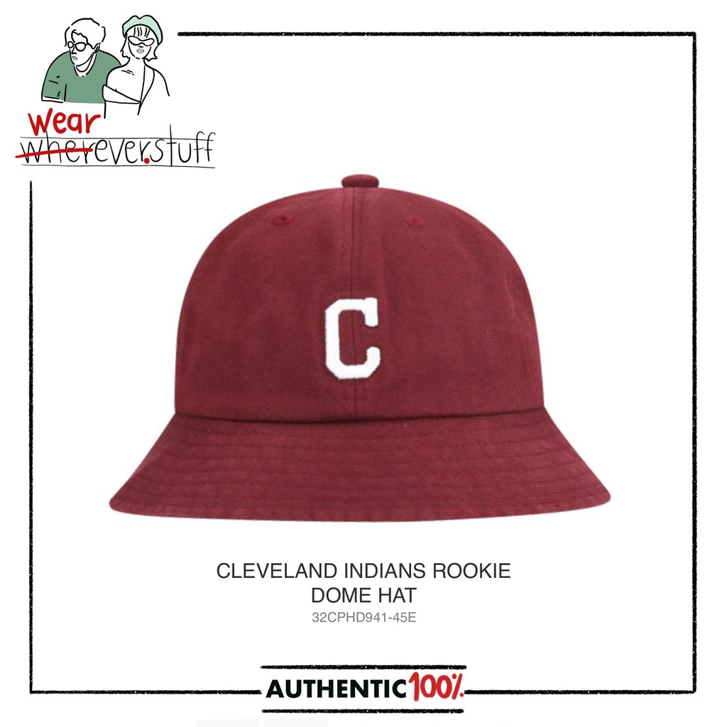 AUTHENTIC100 MLB รุ่น CLEVELAND INDIANS ROOKIE DOME HAT - wearever ...