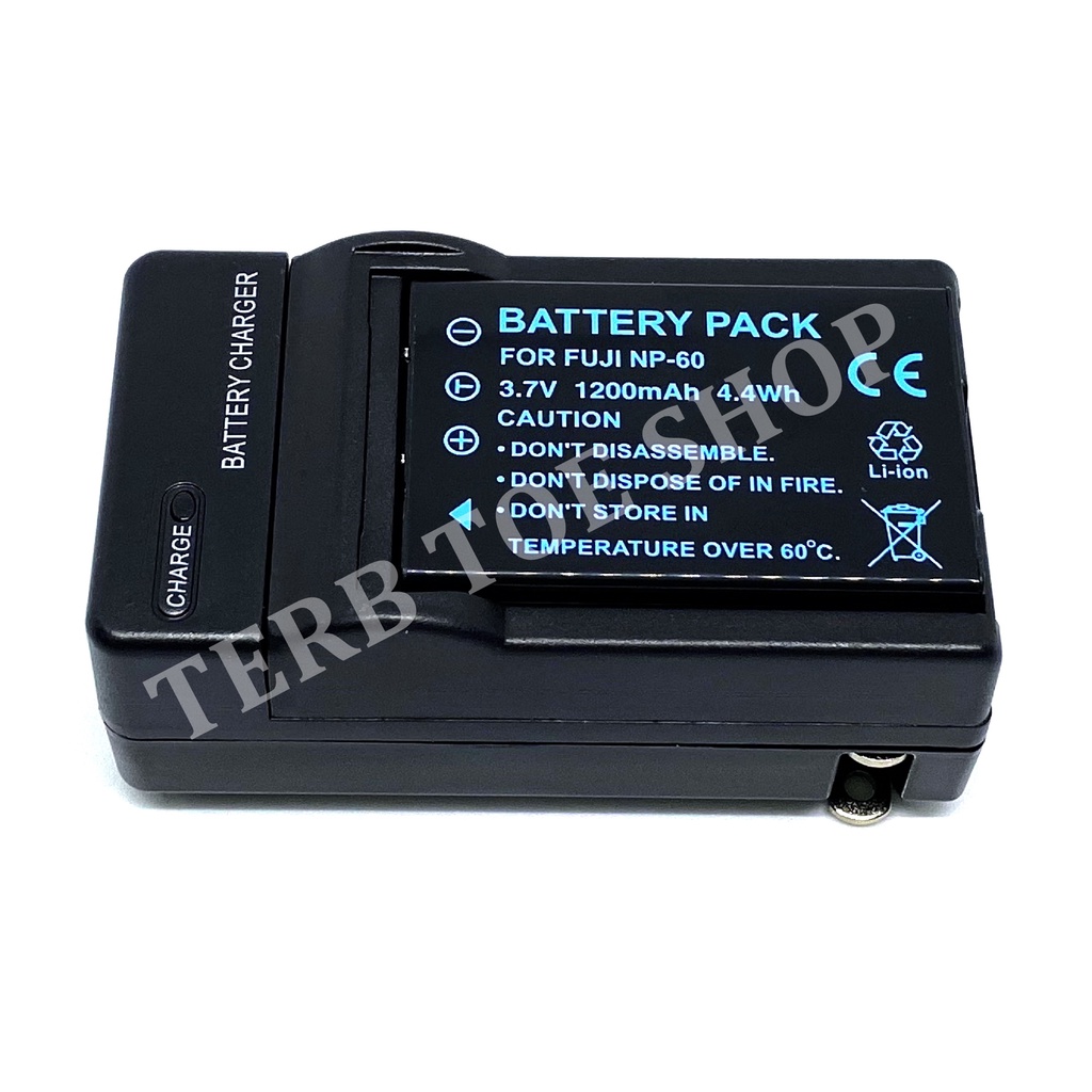 FNP-60 NP-60 FNP60 NP60 Battery and Charger For Fujifilm FinePix ...