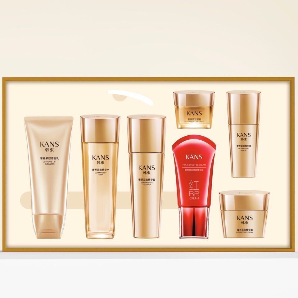 Han Shuju Time Cosmetics Skin Care Set Gift Box กระชับ ต่อต้านริ้วรอย ...