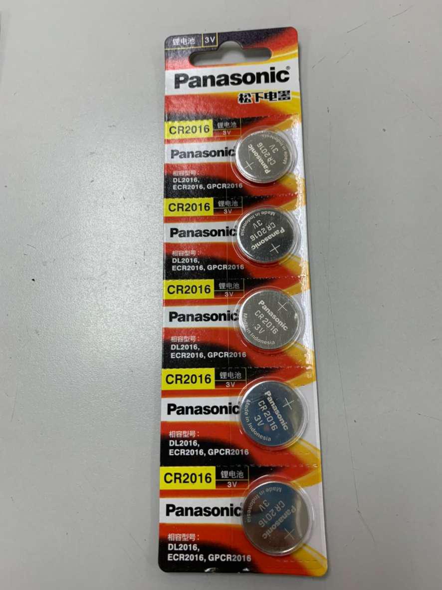 ถ่านกระดุม Panasonic จาก Indonesia รุ่น Cr2032 Cr2025 Cr2016 Cr1632
