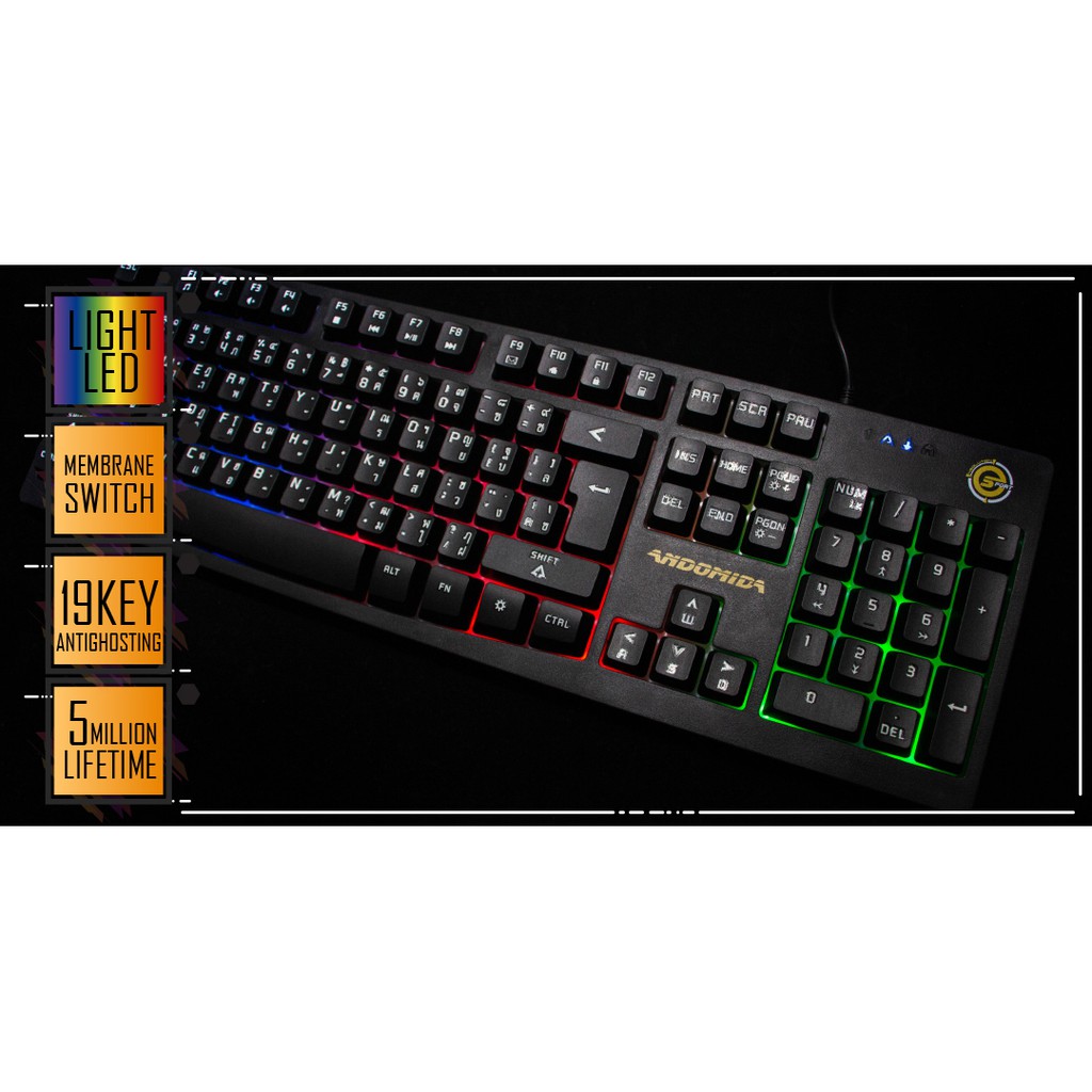 neolution keyboard รุ่น Andomida | Shopee Thailand