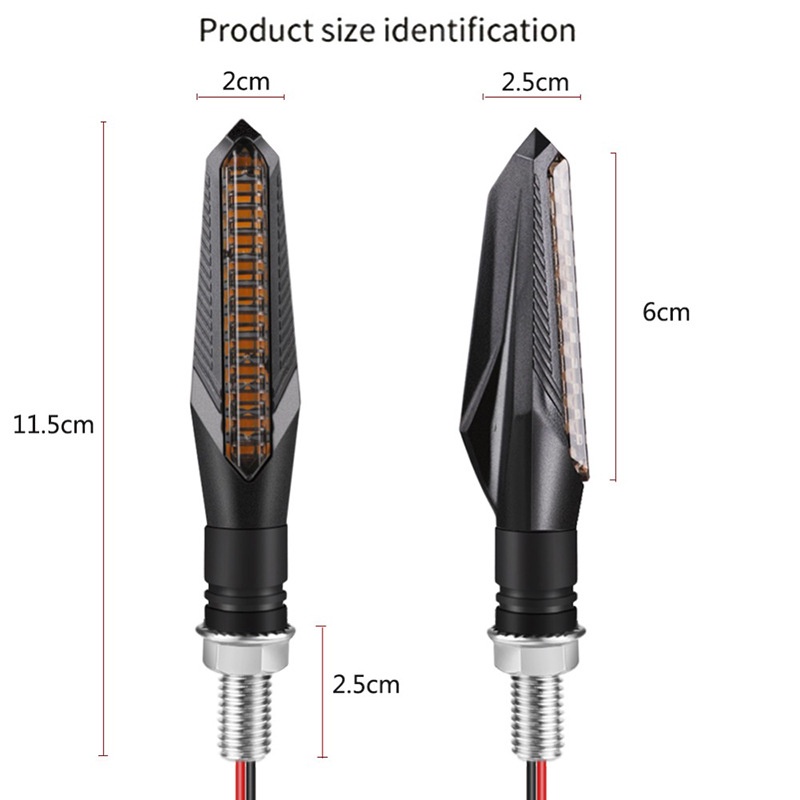 มั่นใจได้ว่าจะซื้อLED Turn Signals Motorcycle Flasher Lights ...