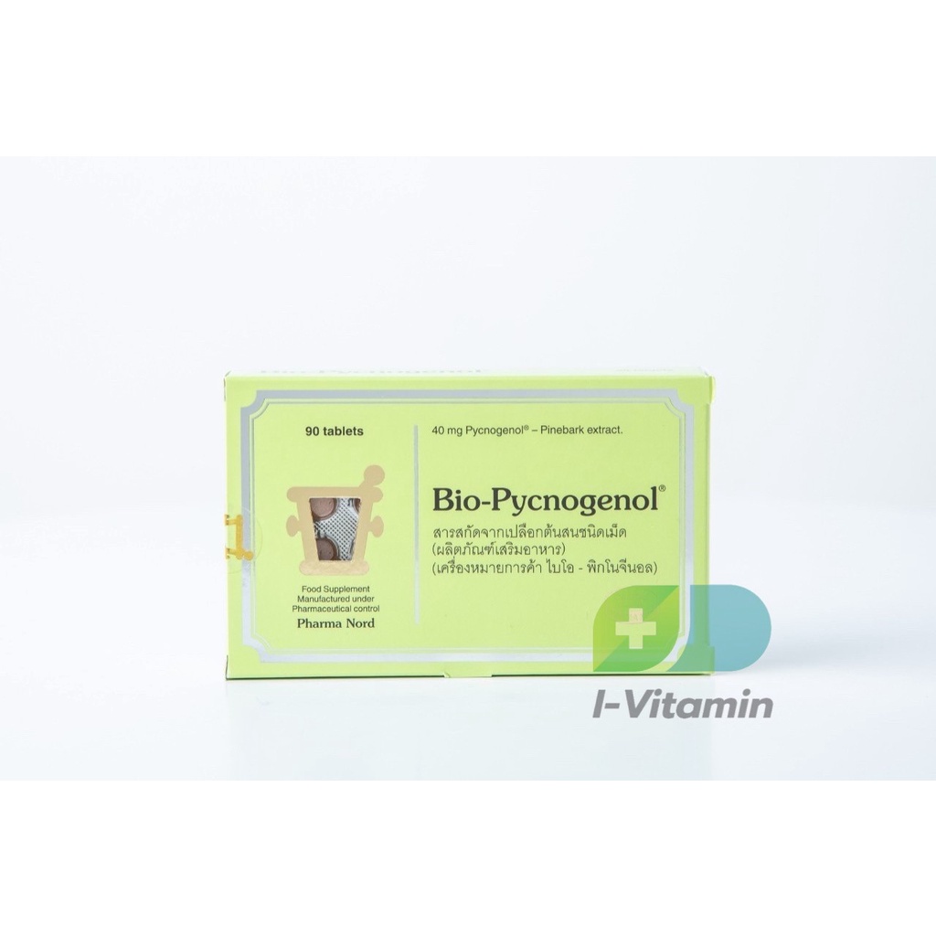 Bio-Pycnogenol สารสกัดจากเปลือกสน 90 เม็ด | Shopee Thailand