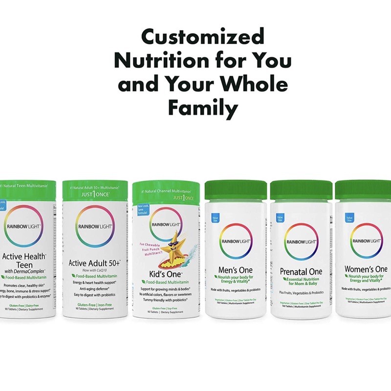 PreOrder Rainbow Light Mens One 150 Tablets - bm.beautyworld - ThaiPick