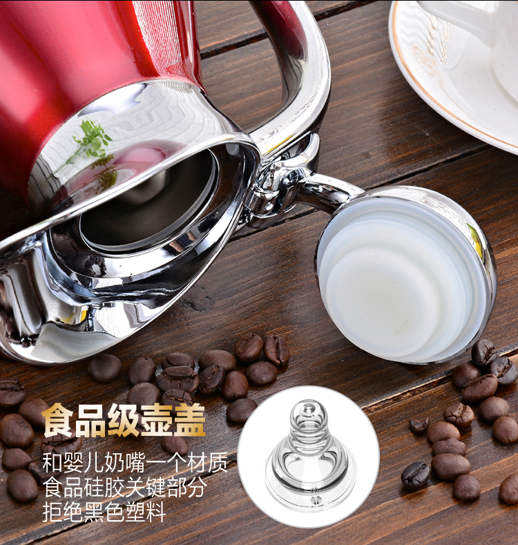 Airer thermal insulation pot household 304 stainless steel super long thermal insulation large ...