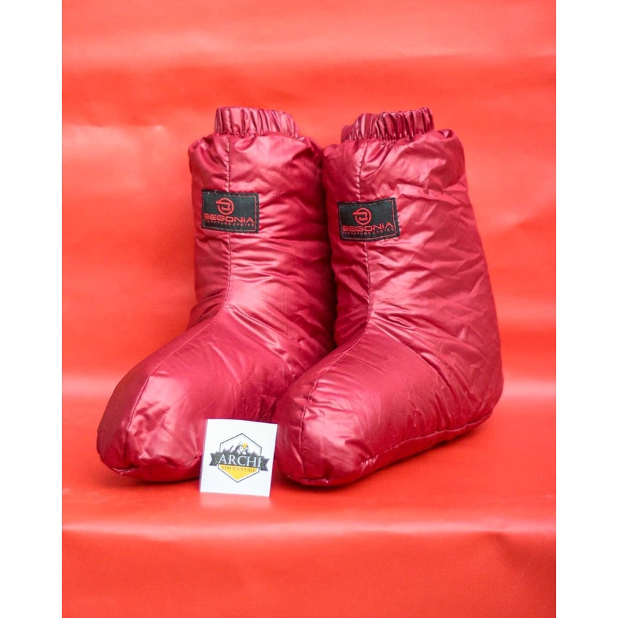 เสื้อยืด พิมพ์ลาย Begonia ULTIMATE GOOSE DOWN SOCK BOOTIES ULTRALIGHT ...