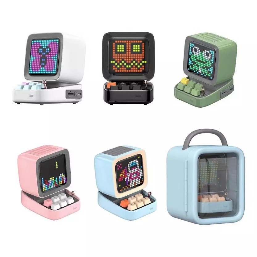 สินค้าพร้อมส่ง ลำโพงบลูทูธ Divoom Ditoo Plus รุ่น Retro Pixel Art Game ...