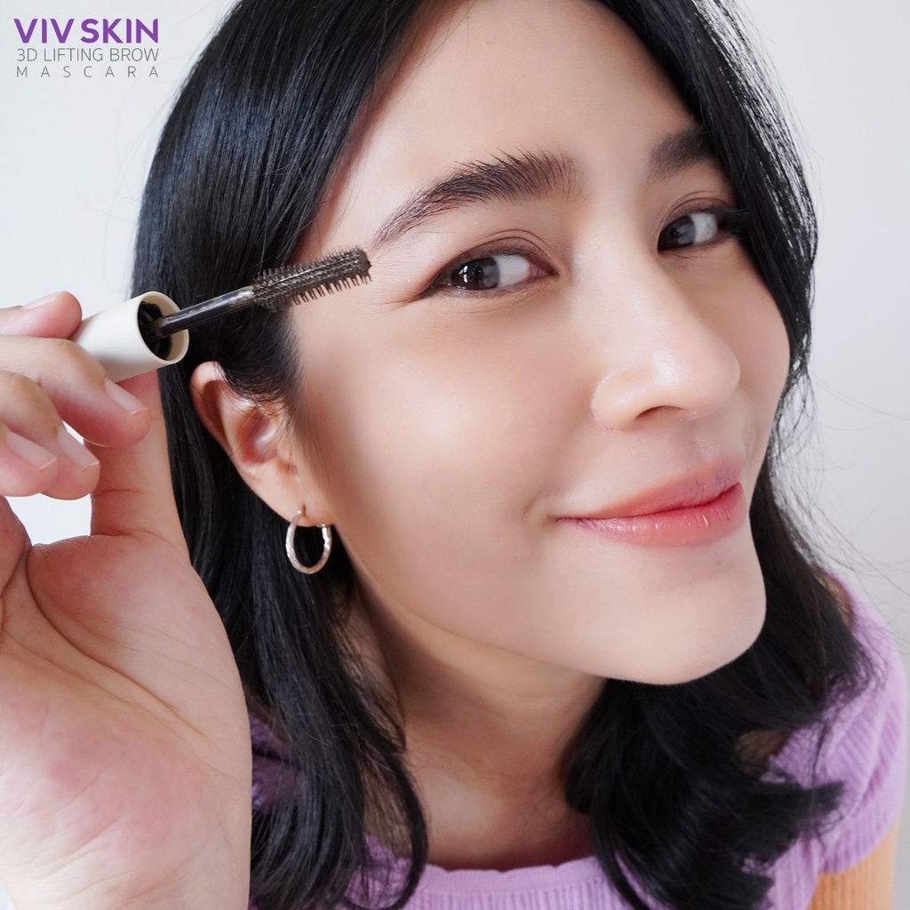 (ส่งฟรี)ของแท้ มาสคาร่าปัดคิ้ว แม่จุ๋ย มาสคาร่าคิ้วฟู วิฟสกิน Viv Skin ครีมจุ๋ย วรัทยา ...