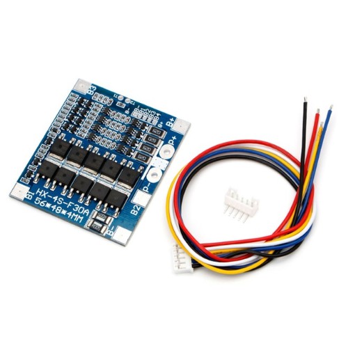 12V BMS 4S สำหรับ LiFePo4 และ Li-ion ขนาด 30A | Shopee Thailand