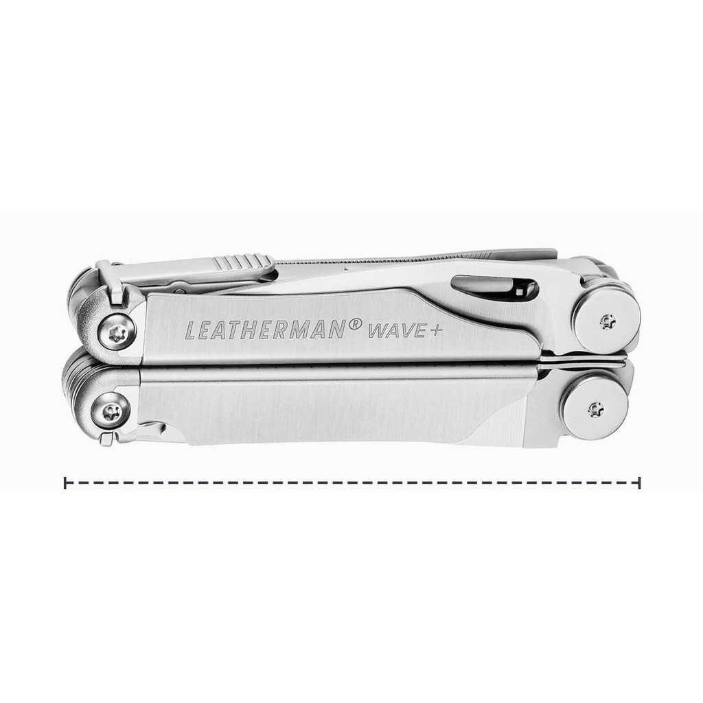 ejFd Leatherman Wave + Plus Stainless Steel (18 tools in 1) with Nylon ...