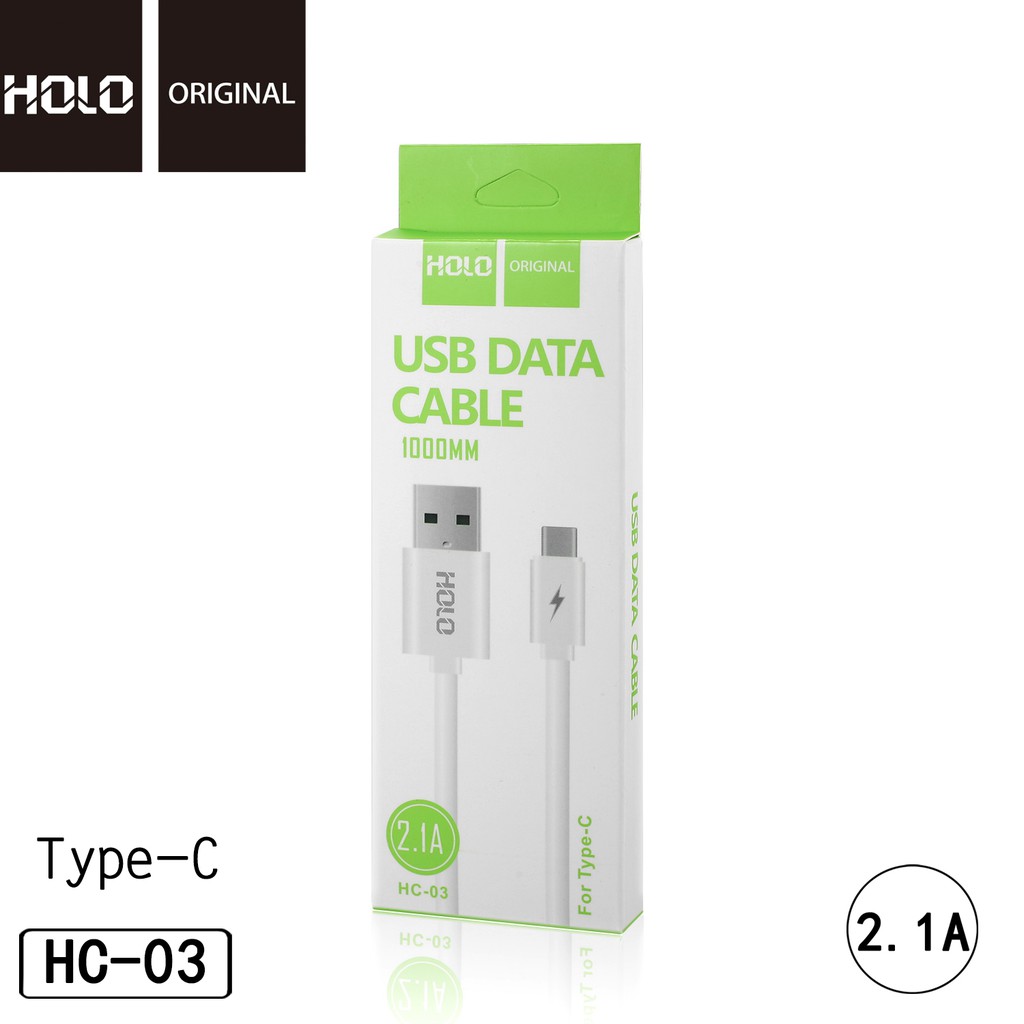 HOLO usb fast charging สายชาร์จแท้ ชาร์จไฟเร็ว ซิงค์ข้อมูลอย่างเสถียร ...
