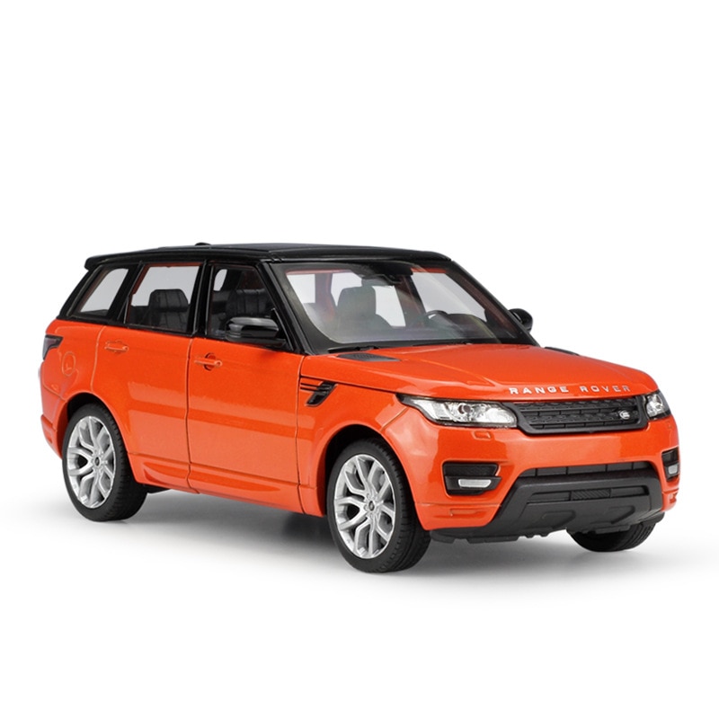 Welly Diecast Model Car 124 Scale Car Toy Land Rover Range Rover Sort ...