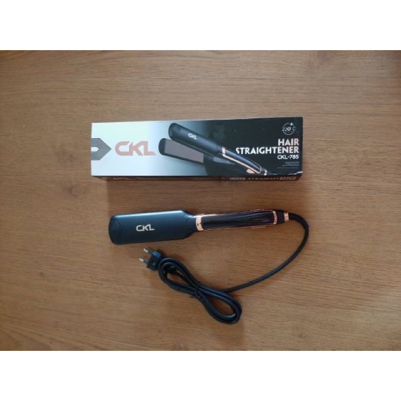 อุปกรณ์หนีบผมCKL-785 หนีบผมเรียบ หนีบผมตรง จัดทรงสวยปลอดภัยมีมอก. - barbizon220 - ThaiPick