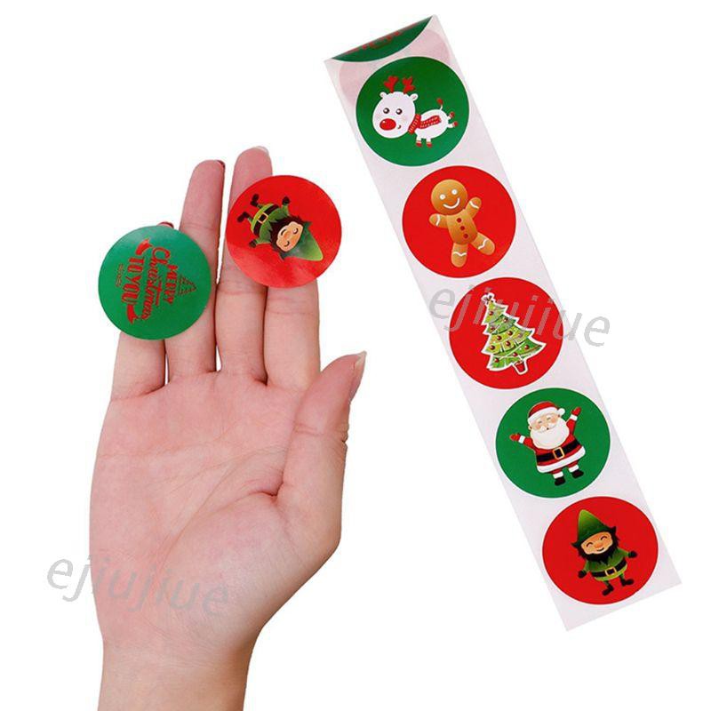 Diam No. 1-24 Christmas Stickers Gift Sealing Cartoon Sticker Baking ...