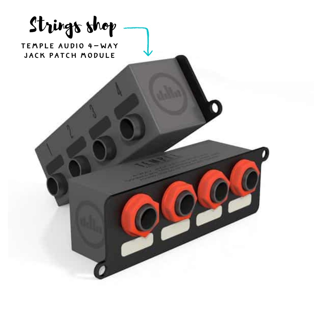 Temple Audio 4-Way Jack Patch Module | Shopee Thailand