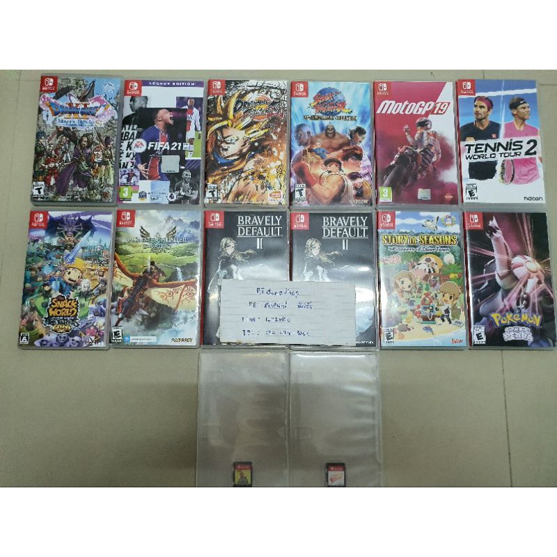 แผ่น Nintendo + อุปกรณ์ ( มือ 2 ) อัพเดทตลอดจ้า | Shopee Thailand