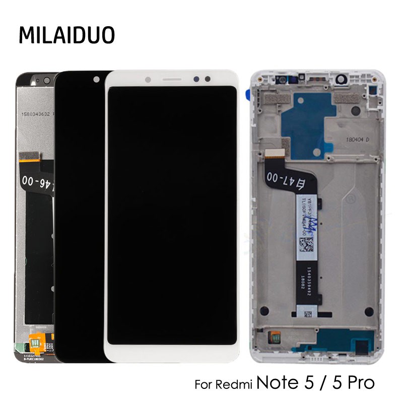 Milaiduo☆ Replacement For Xiaomi Redmi Note 5 LCD Note 5 Pro จอแอลซีดี ...