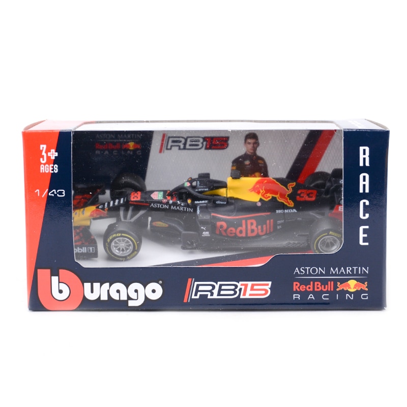 Bburago 1:43 RB15 RB14 RB13 RB12 RB9 33 3 1 F1 Racing Formula Car ...